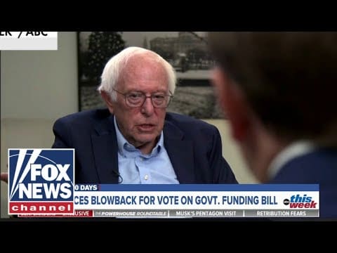 Bernie Sanders tires to leave interview after refusing to answer AOC ...