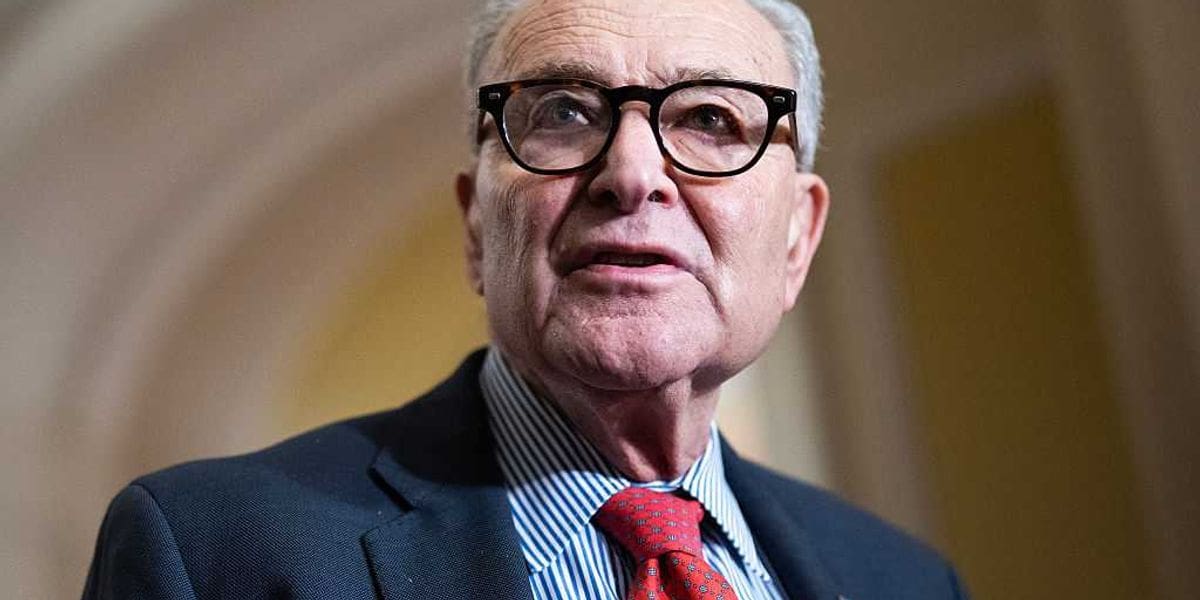 'Complete lizard person': Chuck Schumer gives stunningly tone-deaf ...